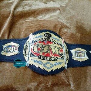 CZW World Championship Wrestling Replica Belt - Etsy