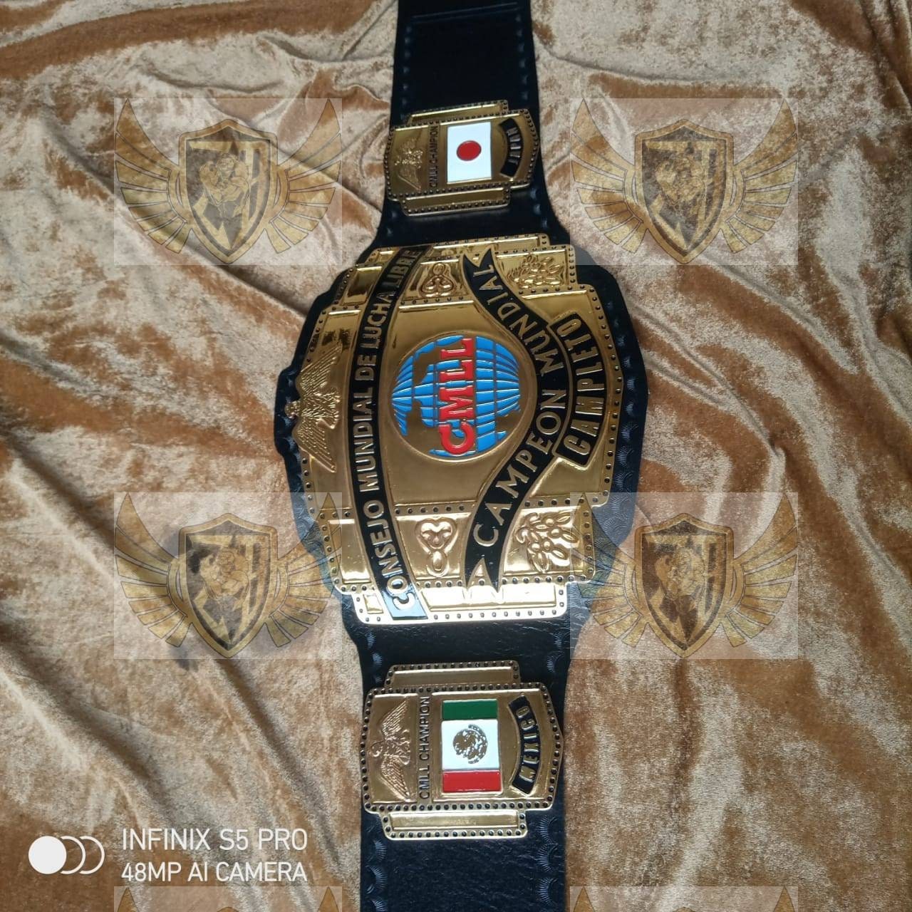 CMLL Champion Belt - Etsy