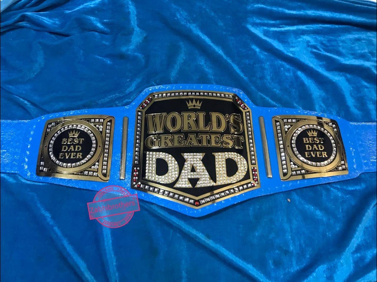 World Greatest DAD Replica Championship Belt - Etsy