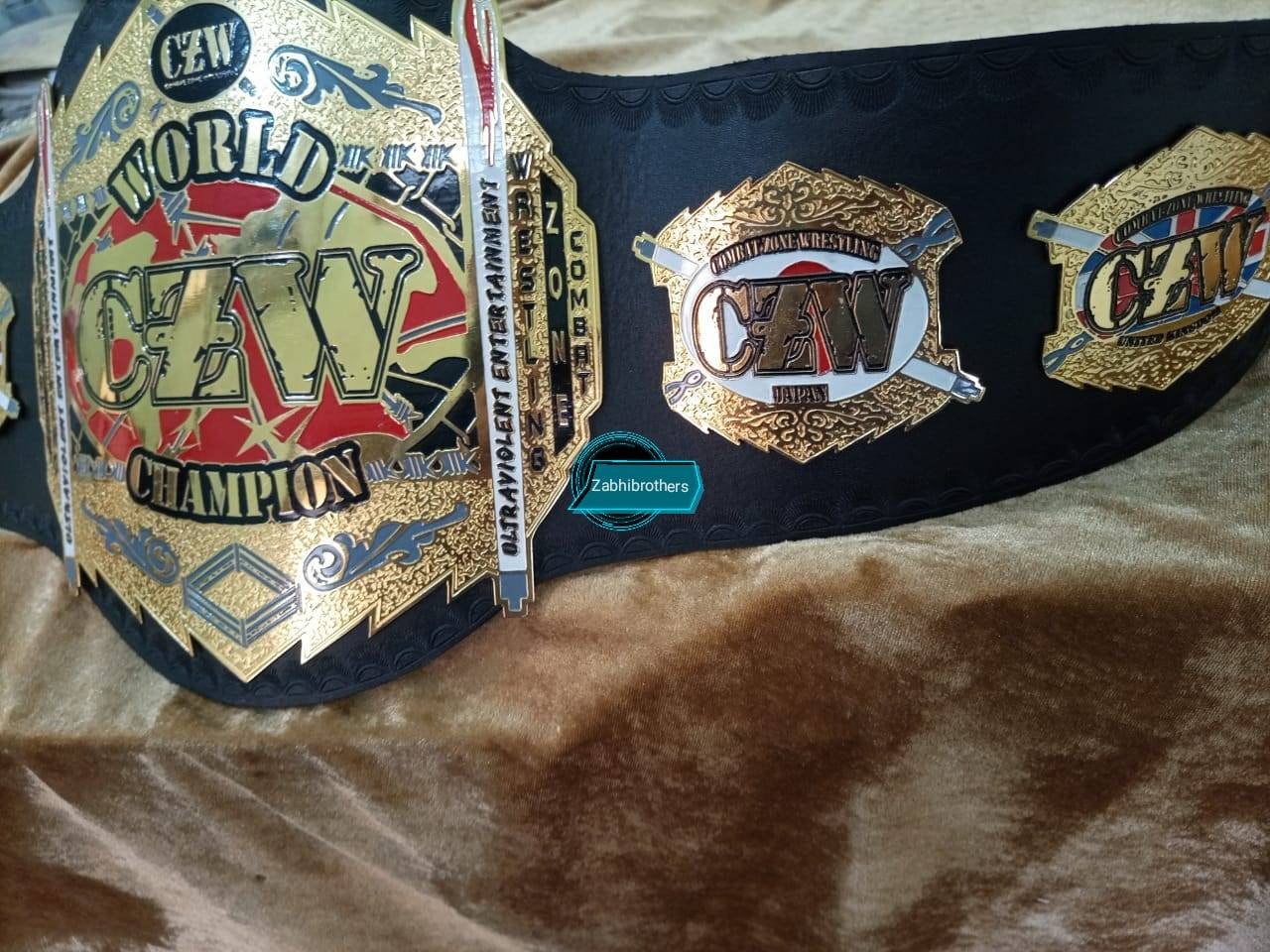 CZW World Championship Wrestling Replica Belt - Etsy