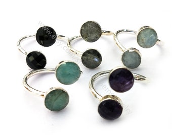 Natural Stone Ring | Etsy