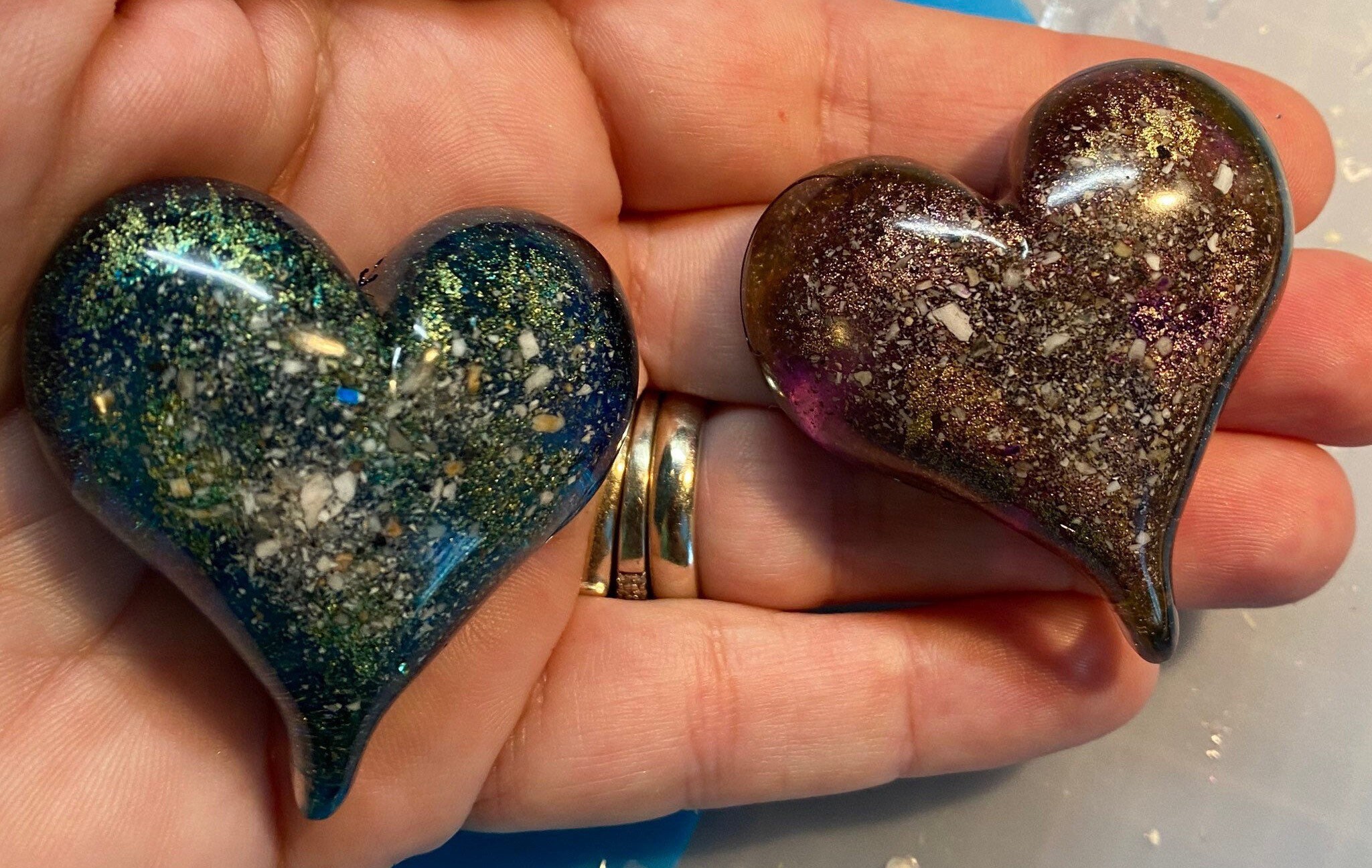 Keepsake Heart Memorial/cremation Ashes Keepsake - Etsy Australia