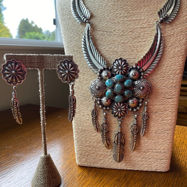Concho Necklace - Etsy