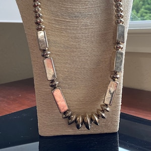 Vintage Navajo Bench Beads, Sterling Silver - Etsy