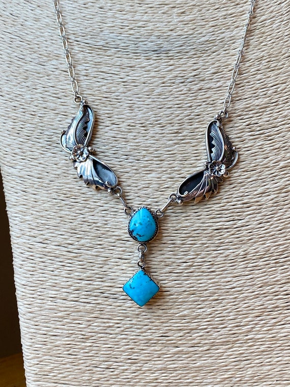 Navajo 2 stone turquoise - Gem