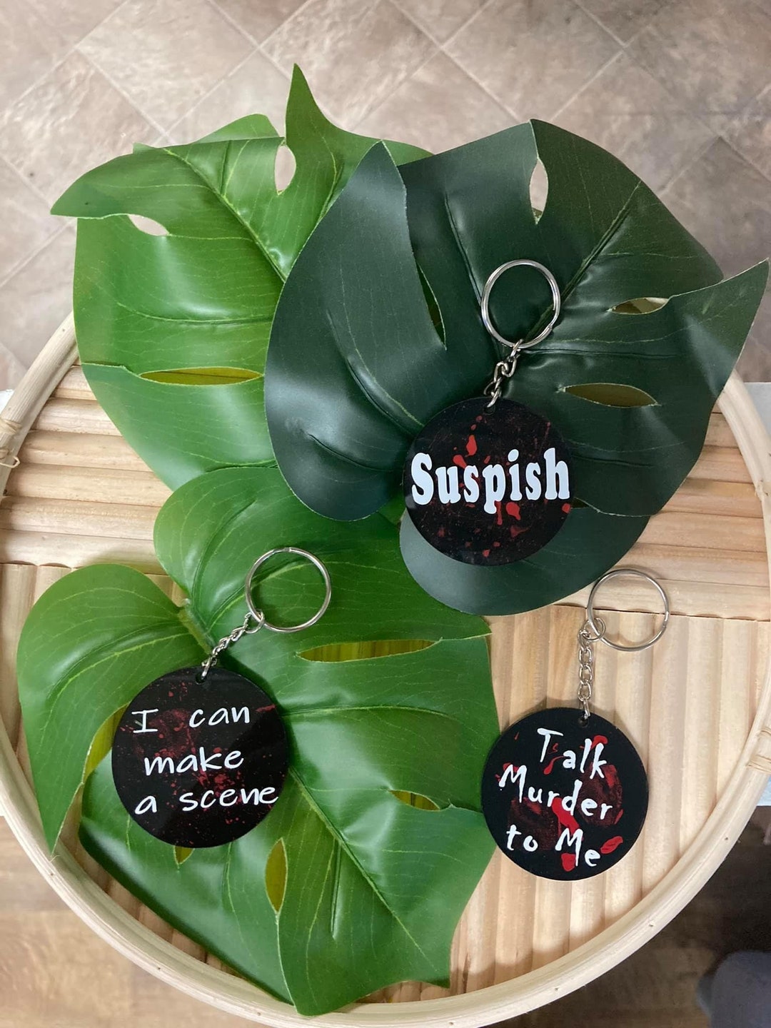 True Crime Murdery Keychains - Etsy