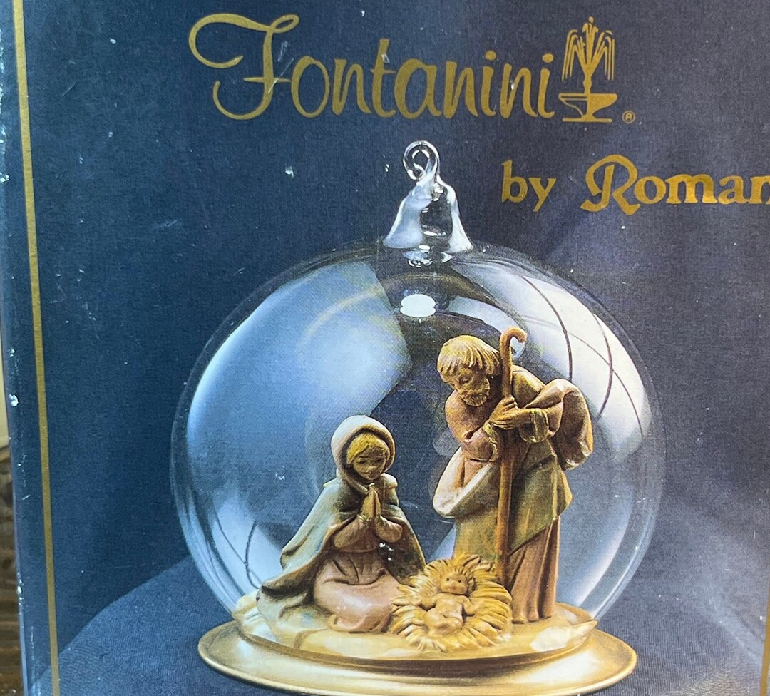 Fontanini Nativity Tree Ornament Christmas Nativity Family Ornament ...