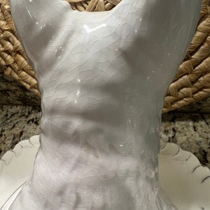 Vintage Scottie Schnauzer Dog Statue ~ White Scottie Dog ~ Capstan ...