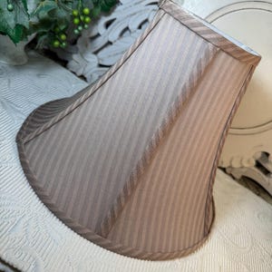 Neutral Striped Lamp Shade ~ Lamp Shade for Table Lamp - Etsy
