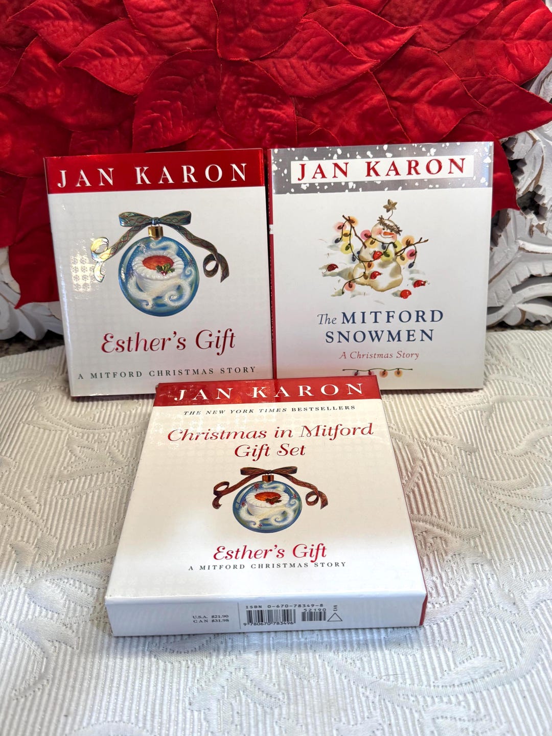 2001 Christmas in Mitford Gift Set ~ the Mitford Snowmen and Esther's ...