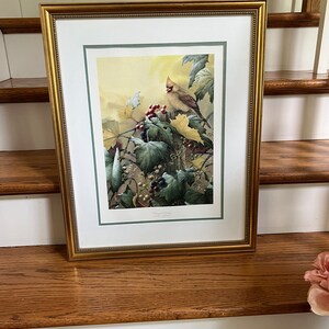 Vintage Bird Print Vineyard Lady Bird Print by Catherine Mcclung - Etsy