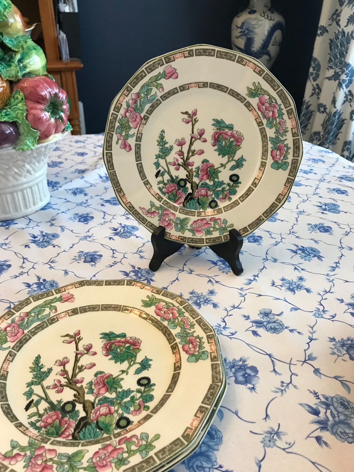 Indian Tree by Myott & Son Salad Plates - Set of 3 ~ Vintage ...