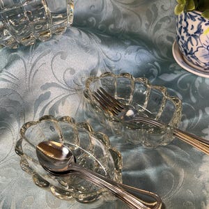 Set of 3 ~ Vintage Princess House Silverware Caddy, Spoon Rest ...