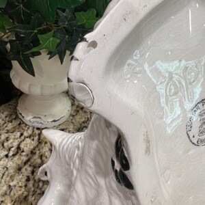 Vintage Scottie Schnauzer Dog Statue ~ White Scottie Dog ~ Capstan ...