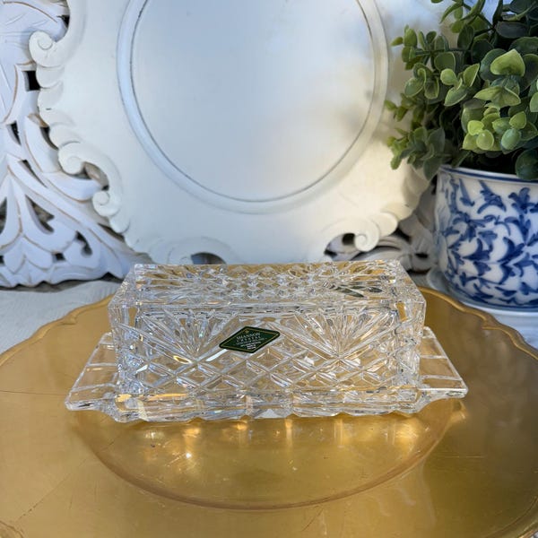 Crystal Dish - Etsy