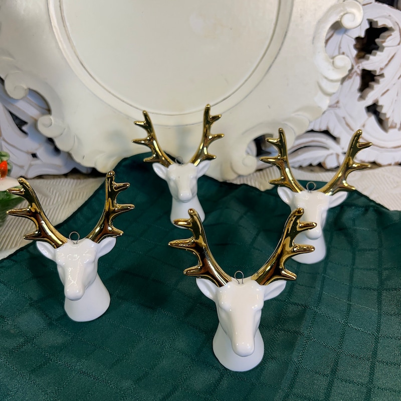 Ceramic Deer Head - Etsy