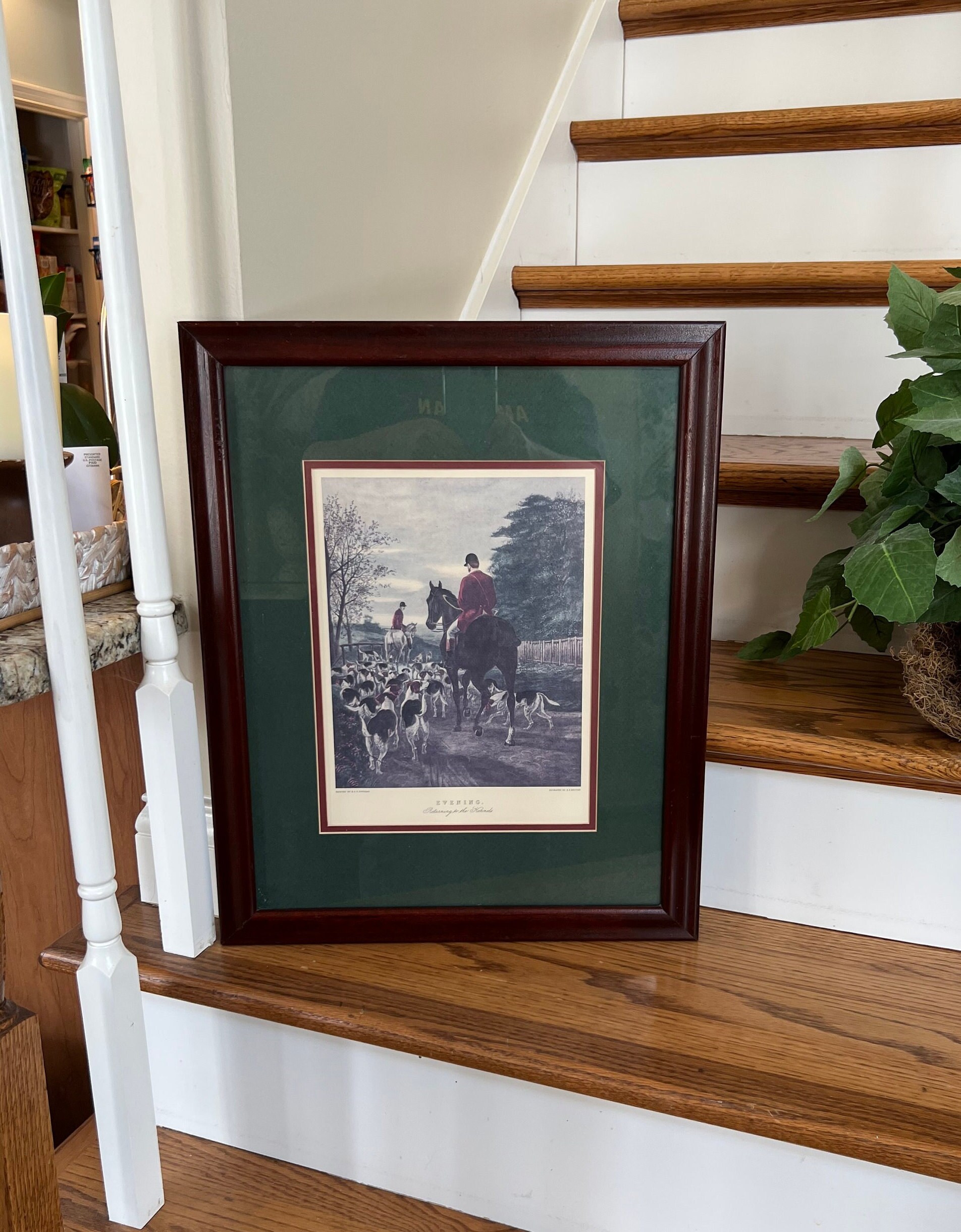 Tally Ho Horse Fox Hunt Picture - Etsy