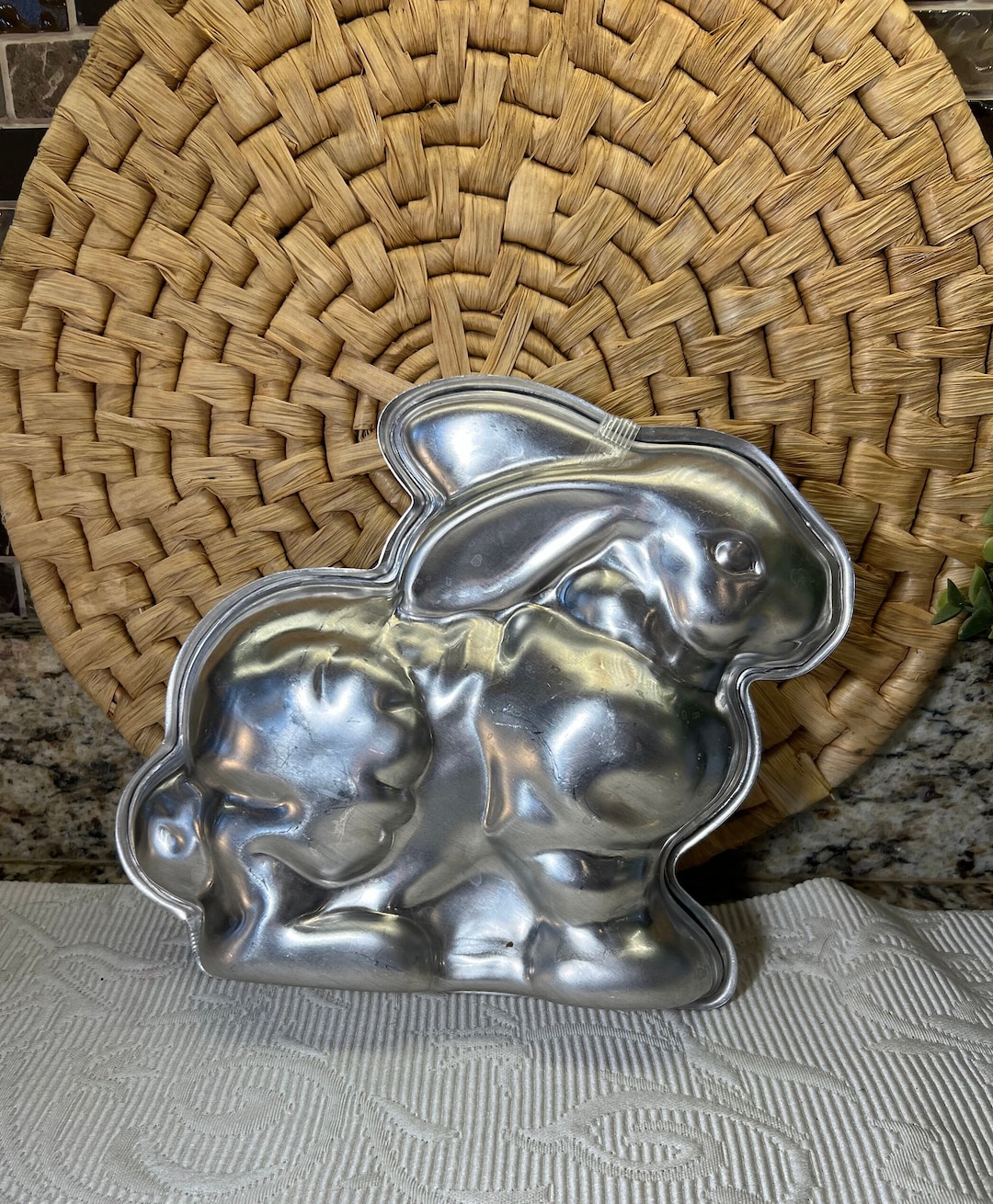 Bunny Cake Mold, 2-piece Cake Pan Set ~ Easter Bunny Cake Pan ~ Rabbit ...