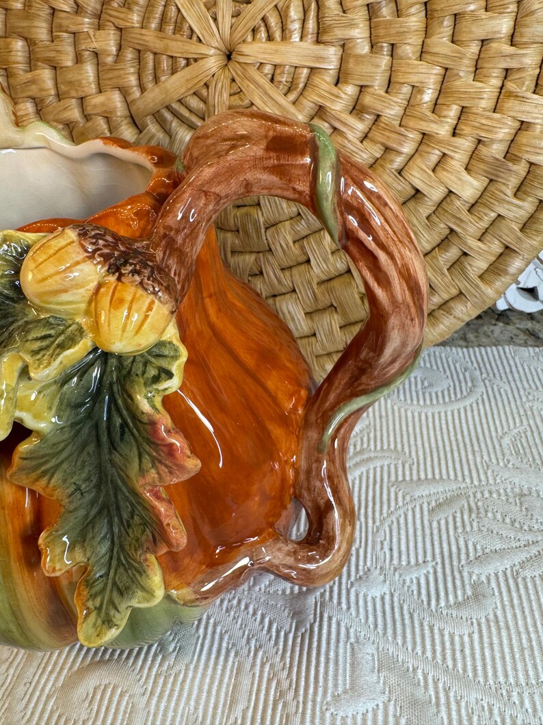 Harvest Figural Collection by Spode ~ Spode Harvest Pumpkin Pitcher ...