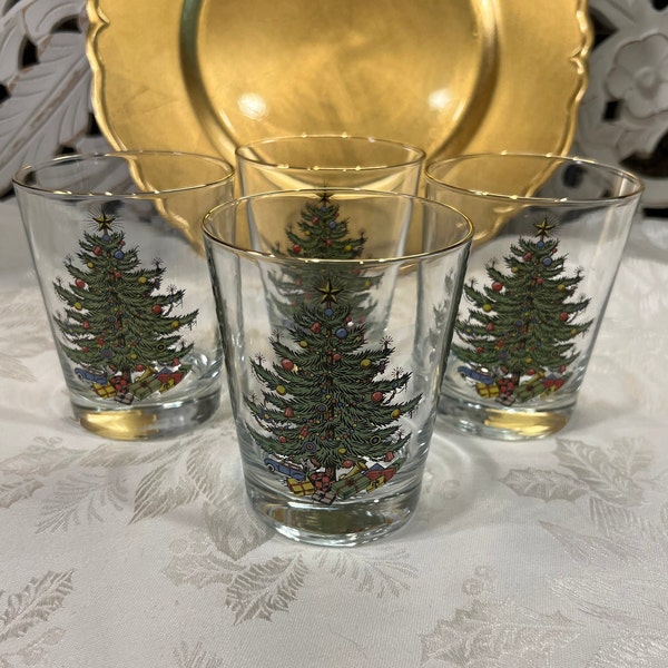 Christmas Glassware - Etsy