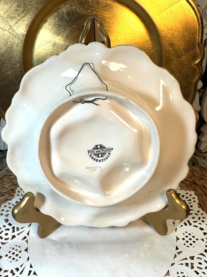 Set of 3 Fitz & Floyd Easter Egg Plates ~ Spring Decor - Etsy