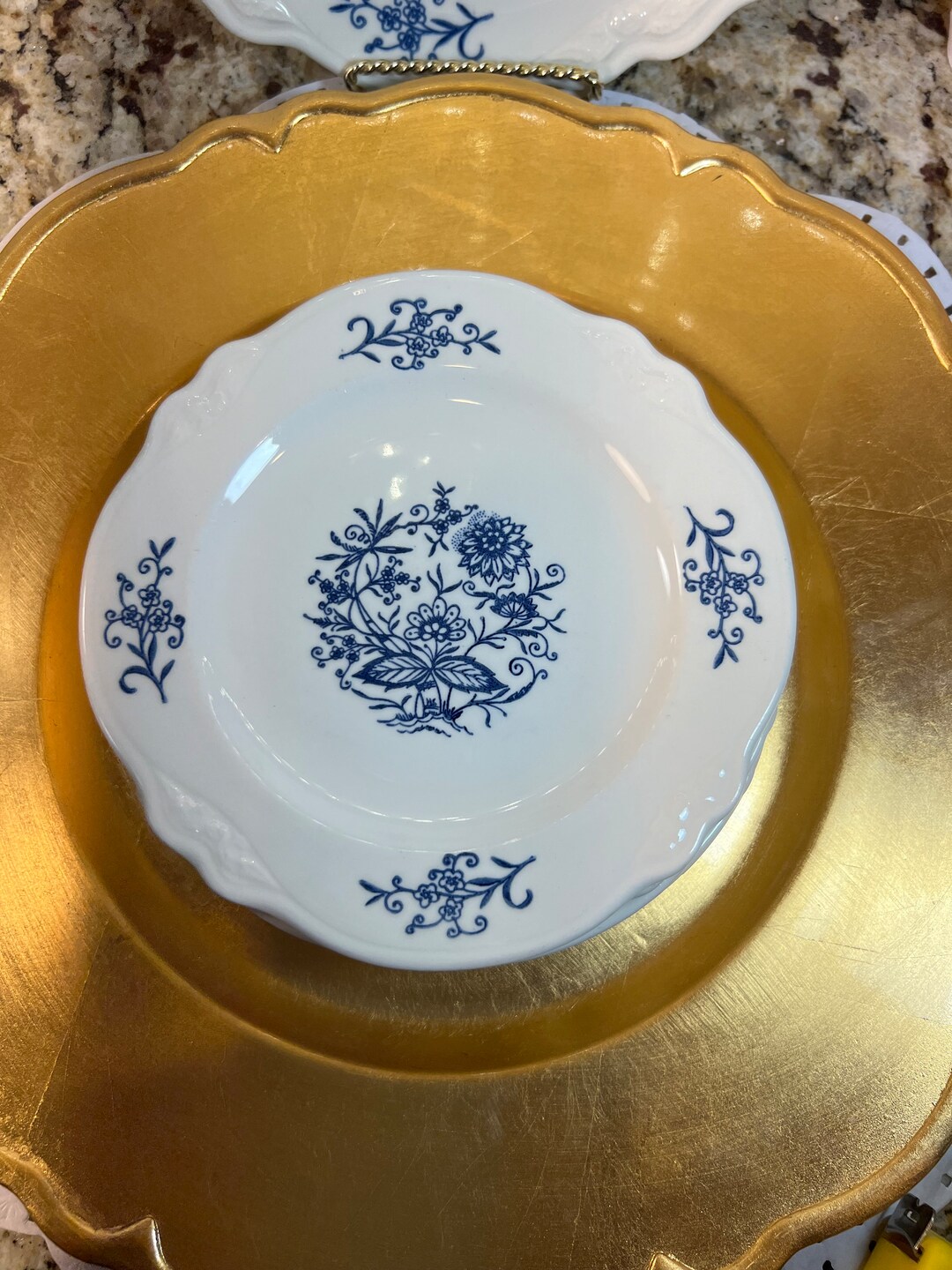 Vintage Imperial Blue Dresden Dinnerware ~ Vintage Homer Laughlin China ...