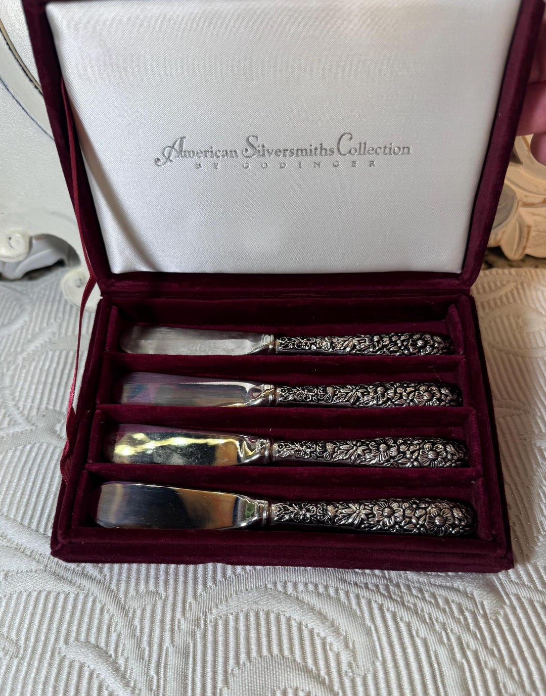 American Silversmiths Collection by Godinger - Silver-plated Set With ...