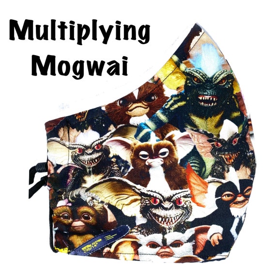 Gremlins E.T. 80s Movies Face Masks Gizmo Spike 1980s | Etsy