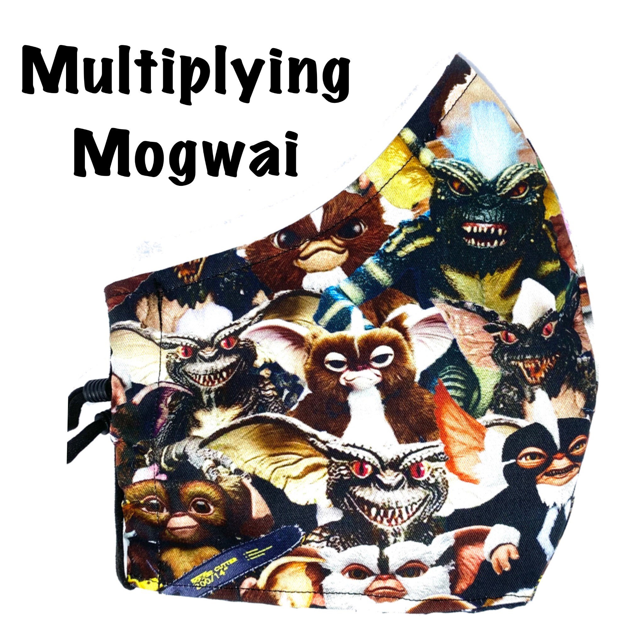 Gremlins E.T. 80s Movies Face Masks Gizmo Spike 1980s | Etsy