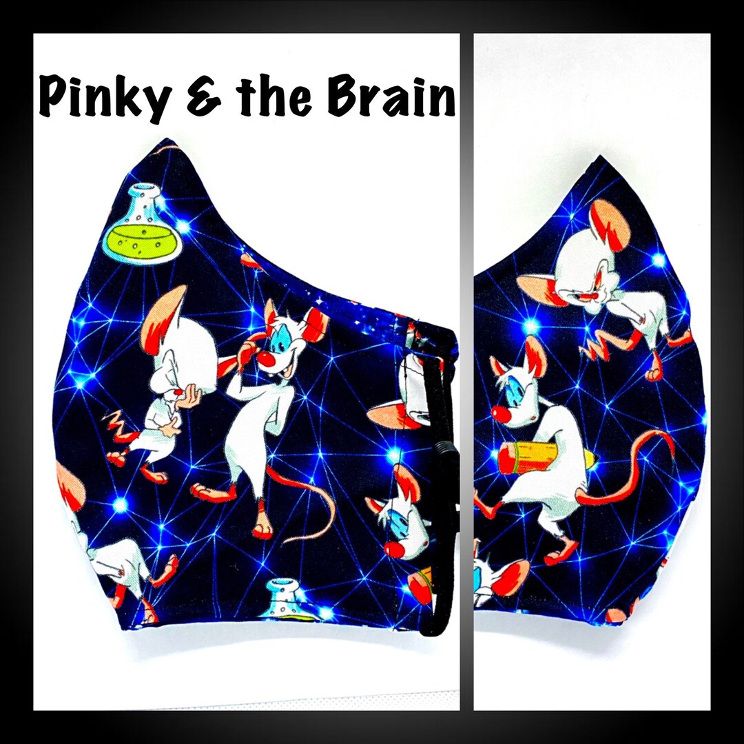 Pinky & the Brain, Minions, Cartoon Classic Face Masks Adult and Youth ...