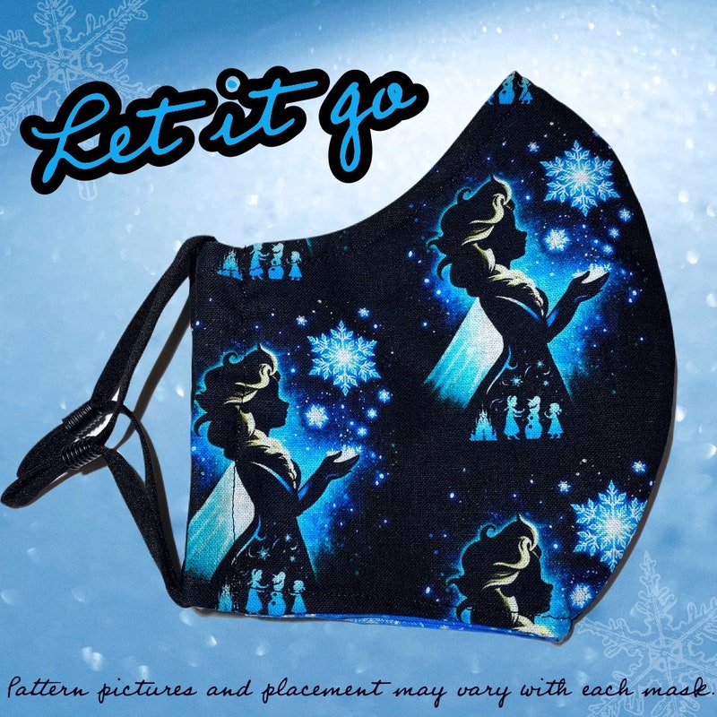 Frozen Mask - Etsy