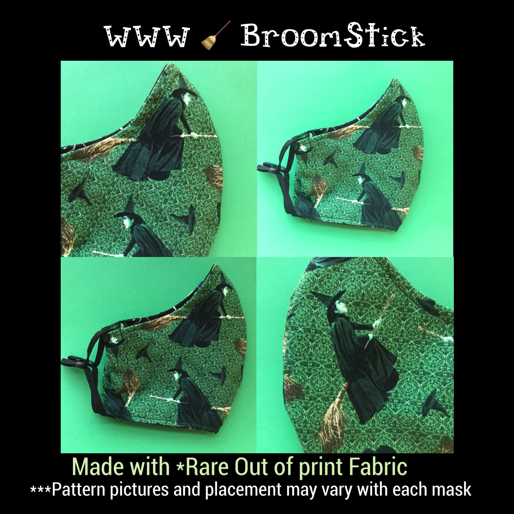 Wizard of Oz Face Mask Flying Monkeys Wicked Witch West - Etsy Denmark