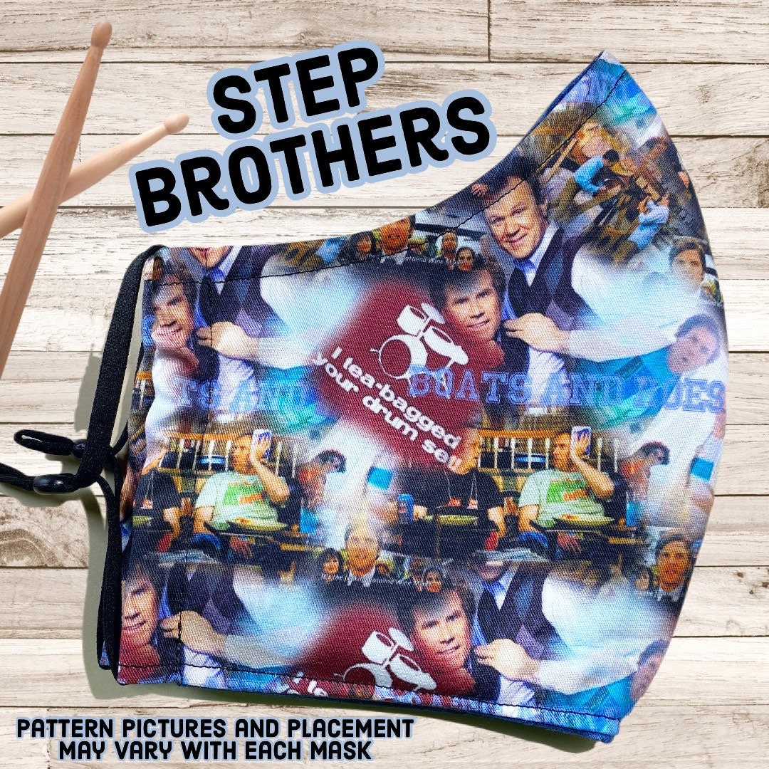 Step Brothers Face Masks Breathable Full Coverage Masks, Adult and ...