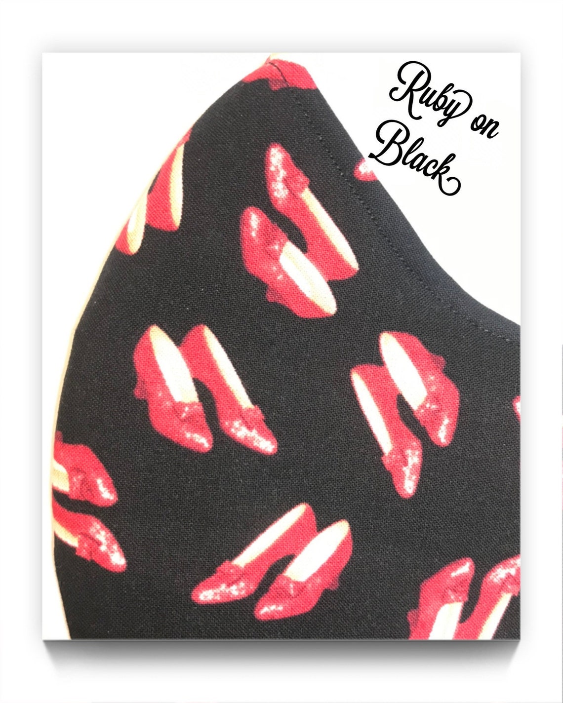 Wizard of Oz Face Masks Ruby Slippers Toto Wicked Witch | Etsy