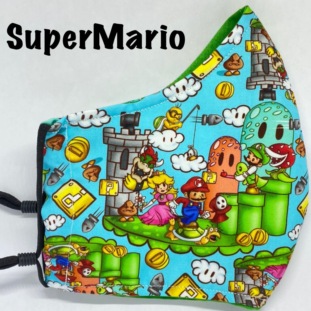 Super Mario Face Mask Sonic, Gamers, Animes, Building Blocks, Craft ...