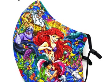 Ariel Mermaid Face - Etsy