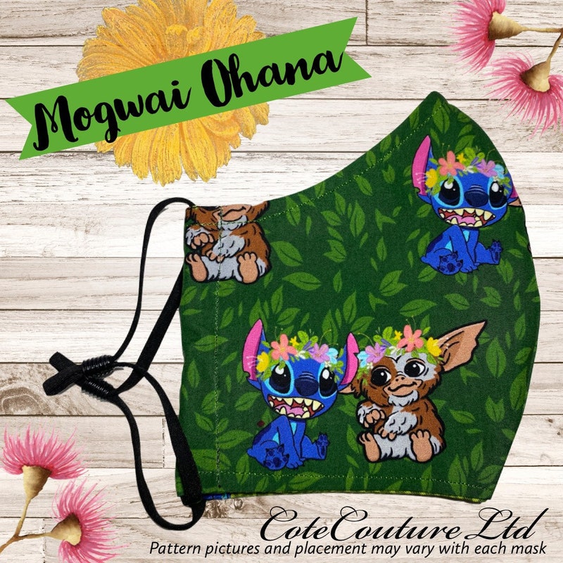 Stitch Face Mask - Etsy