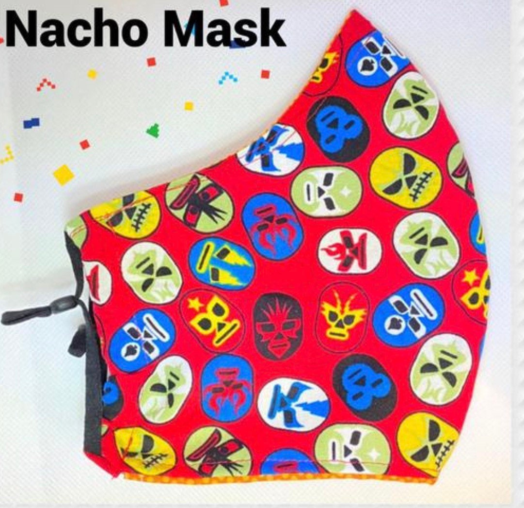 Super Mario Face Mask Sonic Gamers Animes Building - Etsy