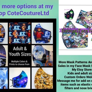 The Goonies Face Masks I Love the 80s Movie Nostalgia Adult - Etsy