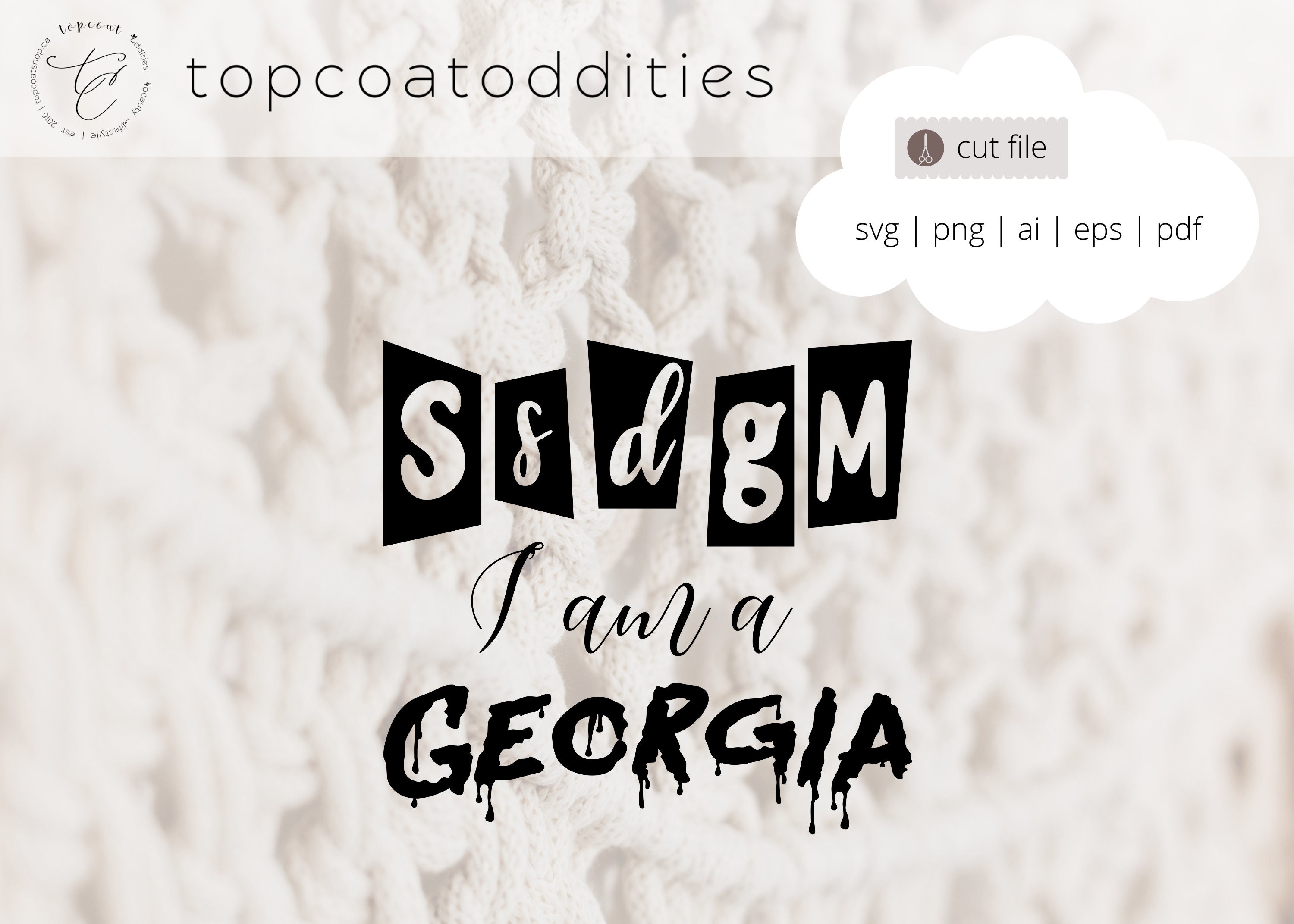 My Favourite Murder Inspired SVG SSDGM MFM I Am a - Etsy Canada