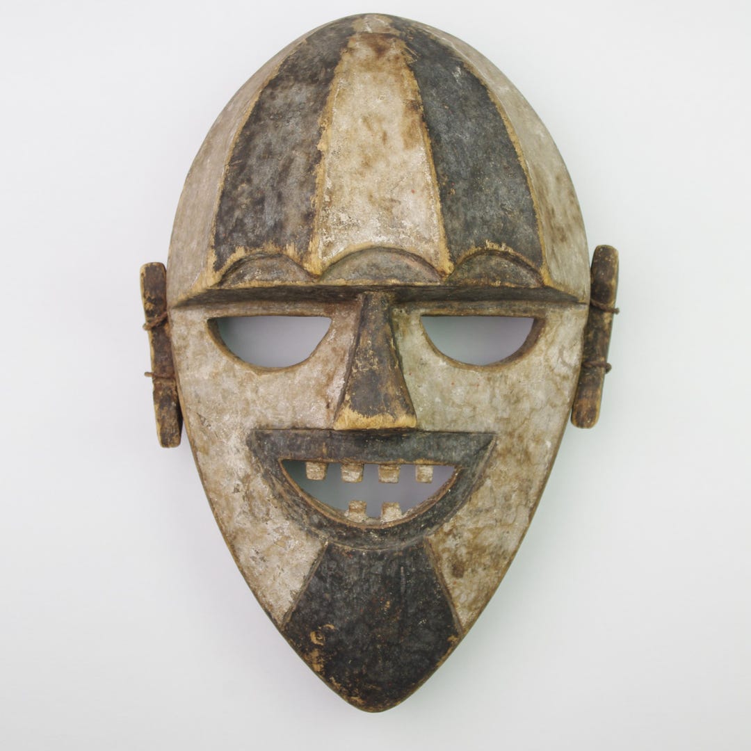 Boa Mask Congo, Vintage African Art, Carved Mask, Tribal Art - Etsy