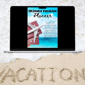 Digital Travel Planner Bundle: Itinerary, Trip Overview, Packing List ...