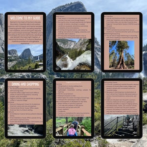 Yosemite National Park Expert Tips Guidebook, Plan Your Trip Book ...