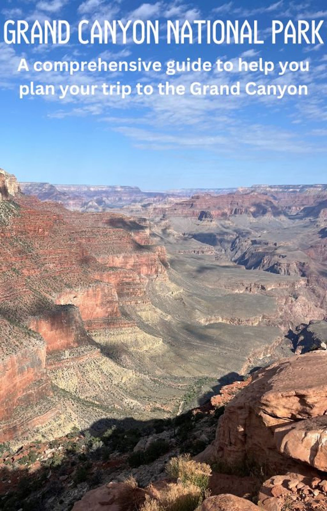 Grand Canyon National Park Guidebook, Visitors Tips Book, Travel ...