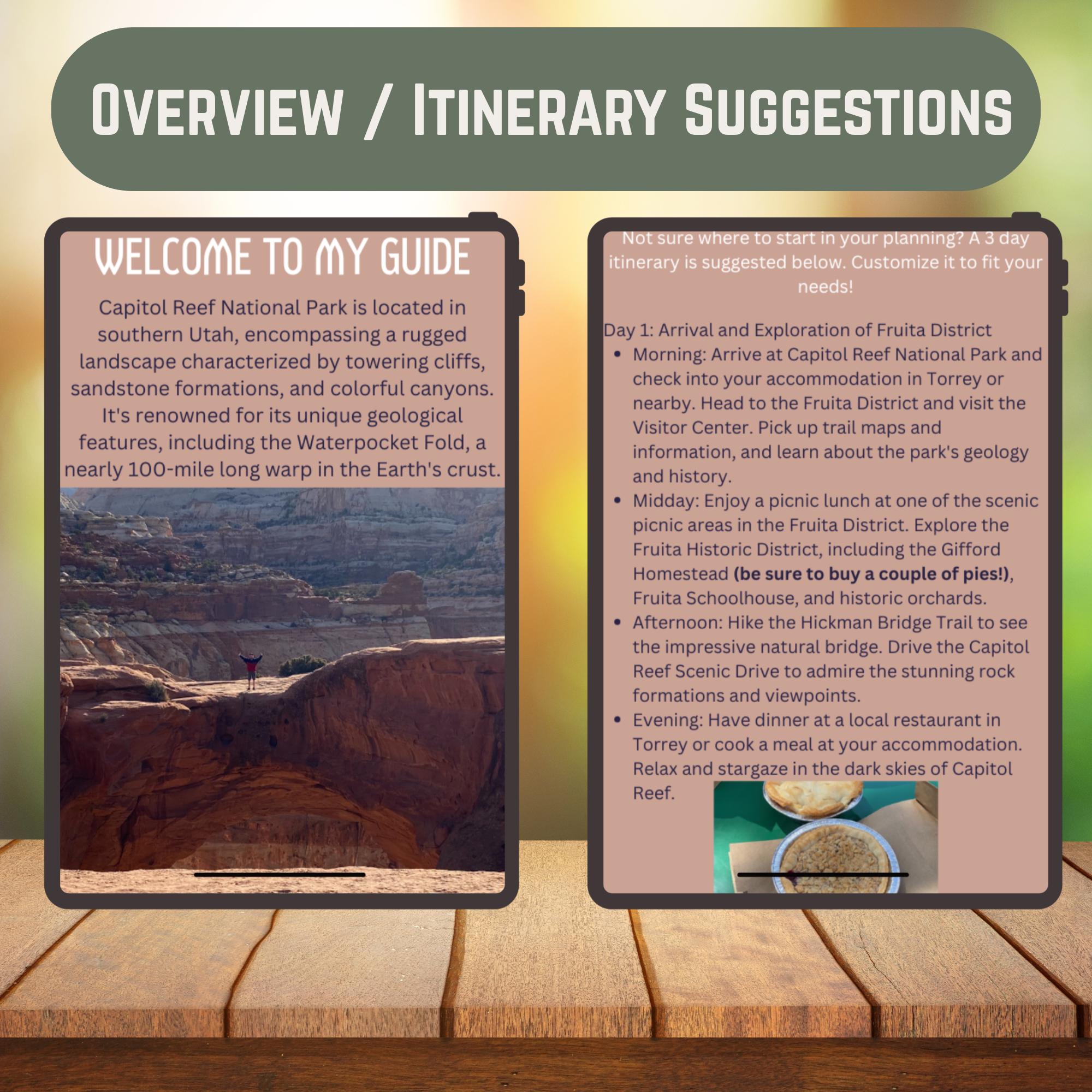 Capitol Reef National Park Guidebook, Expert Tips & Itinerary ...