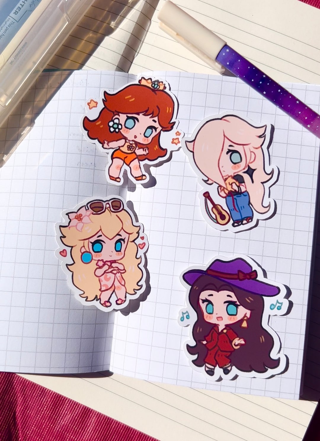 The Mario Girls, Princess Peach, Princess Daisy, Rosalina, Pauline ...