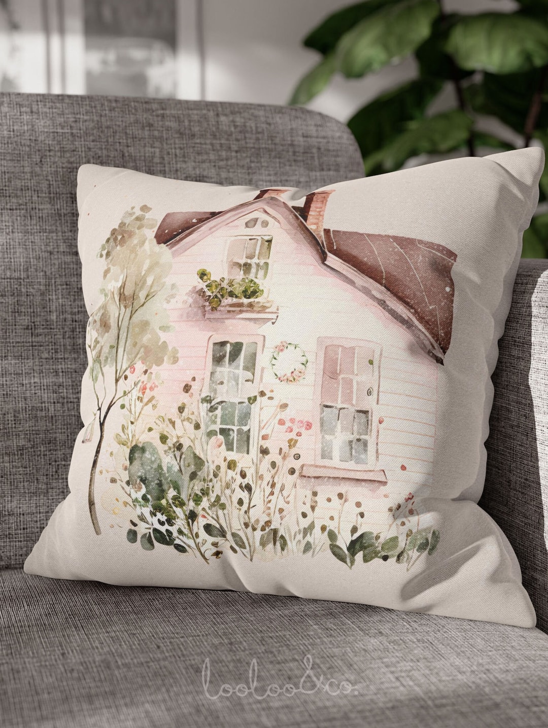 Spring in the Cottage Country Home, Cottagecore Country Style Botanical ...