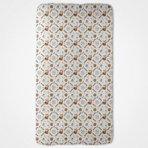 Viking Baby Custom Standard Crib Sheet, Nordic Baby Viking, Name Fitted ...