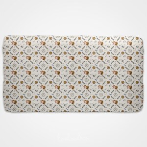 Viking Baby Custom Standard Crib Sheet, Nordic Baby Viking, Name Fitted ...