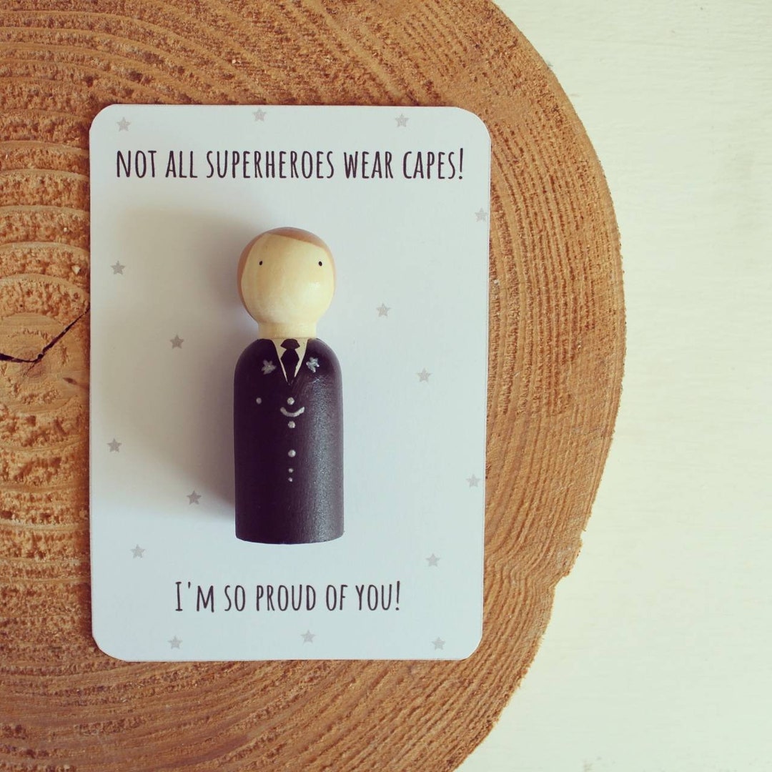 Police Peg Doll Proud - Etsy